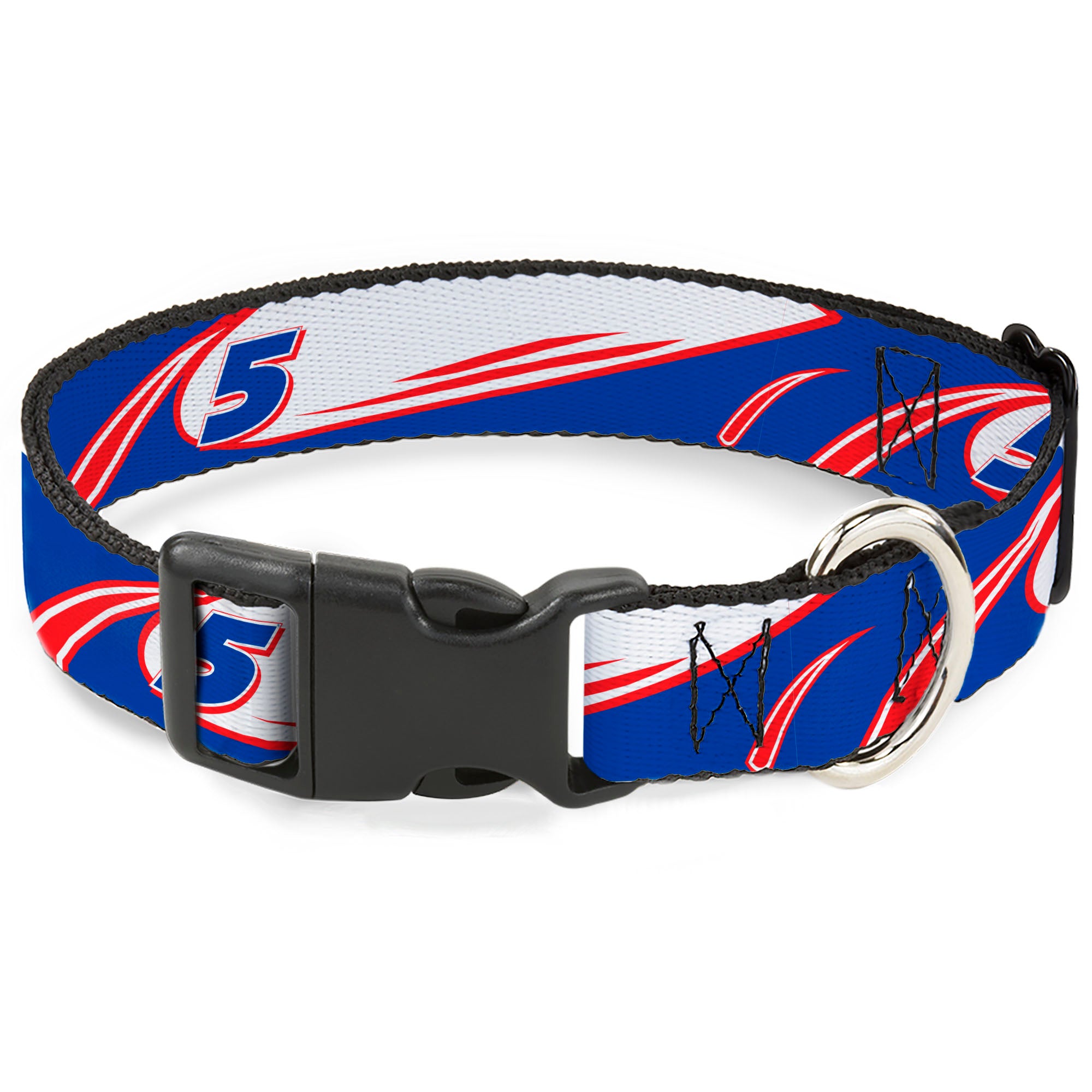 Plastic Clip Collar - Kyle Larson #5 Car Scheme White/Blue/Red – Buckle ...