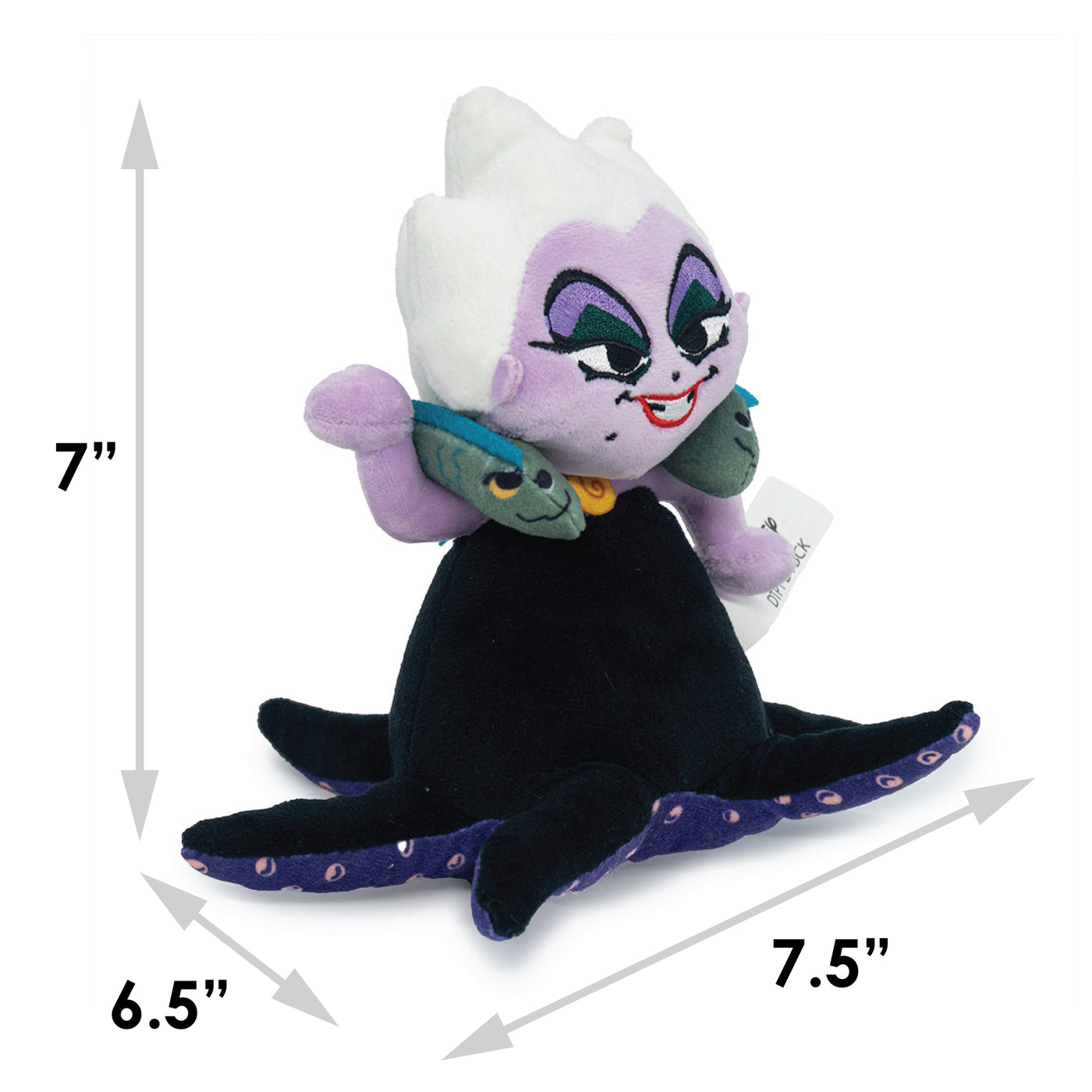 Dog Toy Squeaker Plush - The Little Mermaid Villain Ursula Full Body P ...