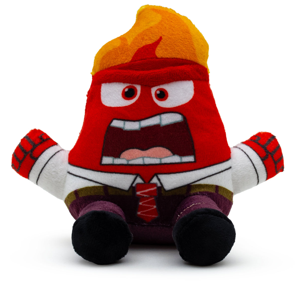 Dog Toy Squeaker Plush - Inside Out Anger Full Body Sitting Pose ...