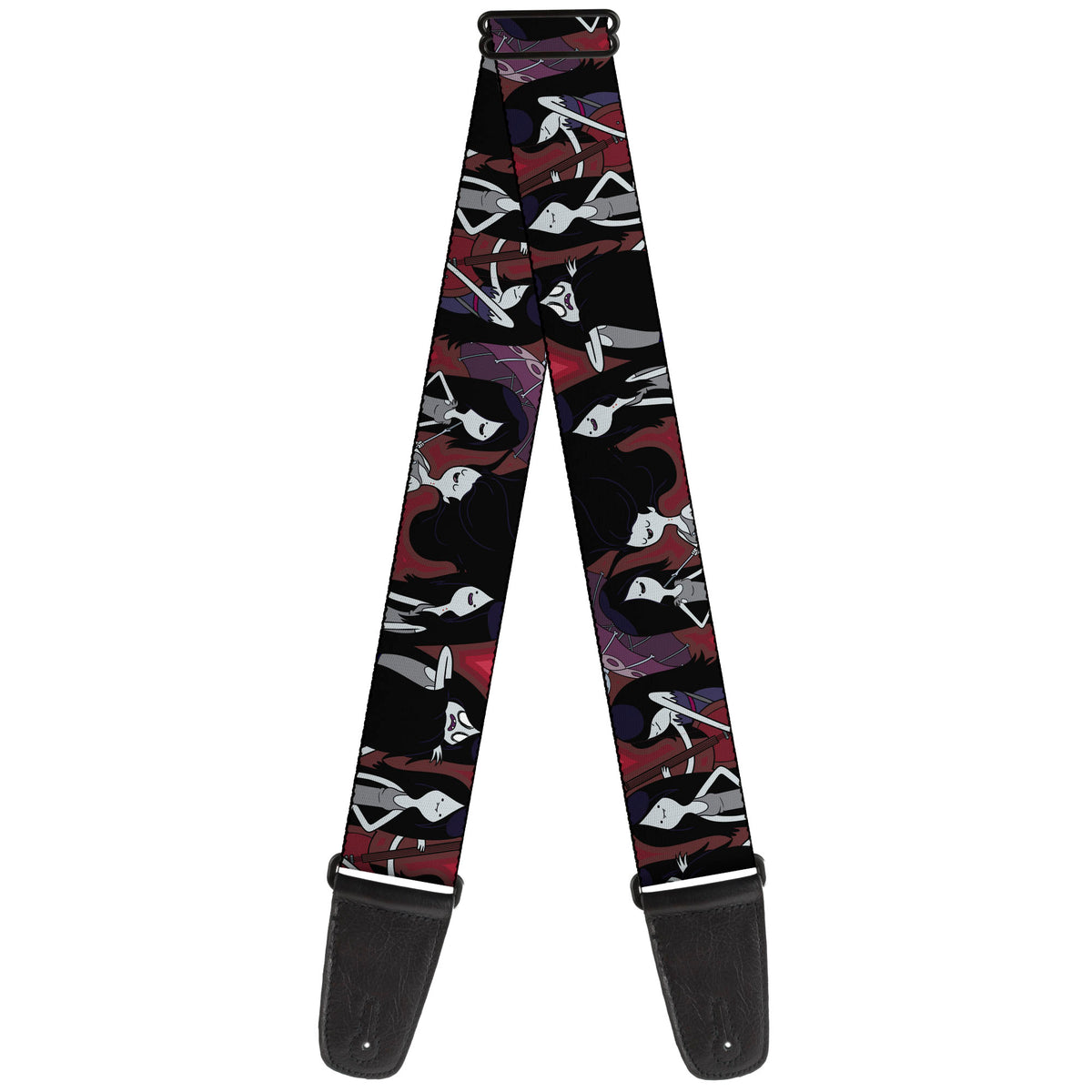 Guitar Strap - Adventure Time Marceline Poses Collage Reds — Buckle-Down