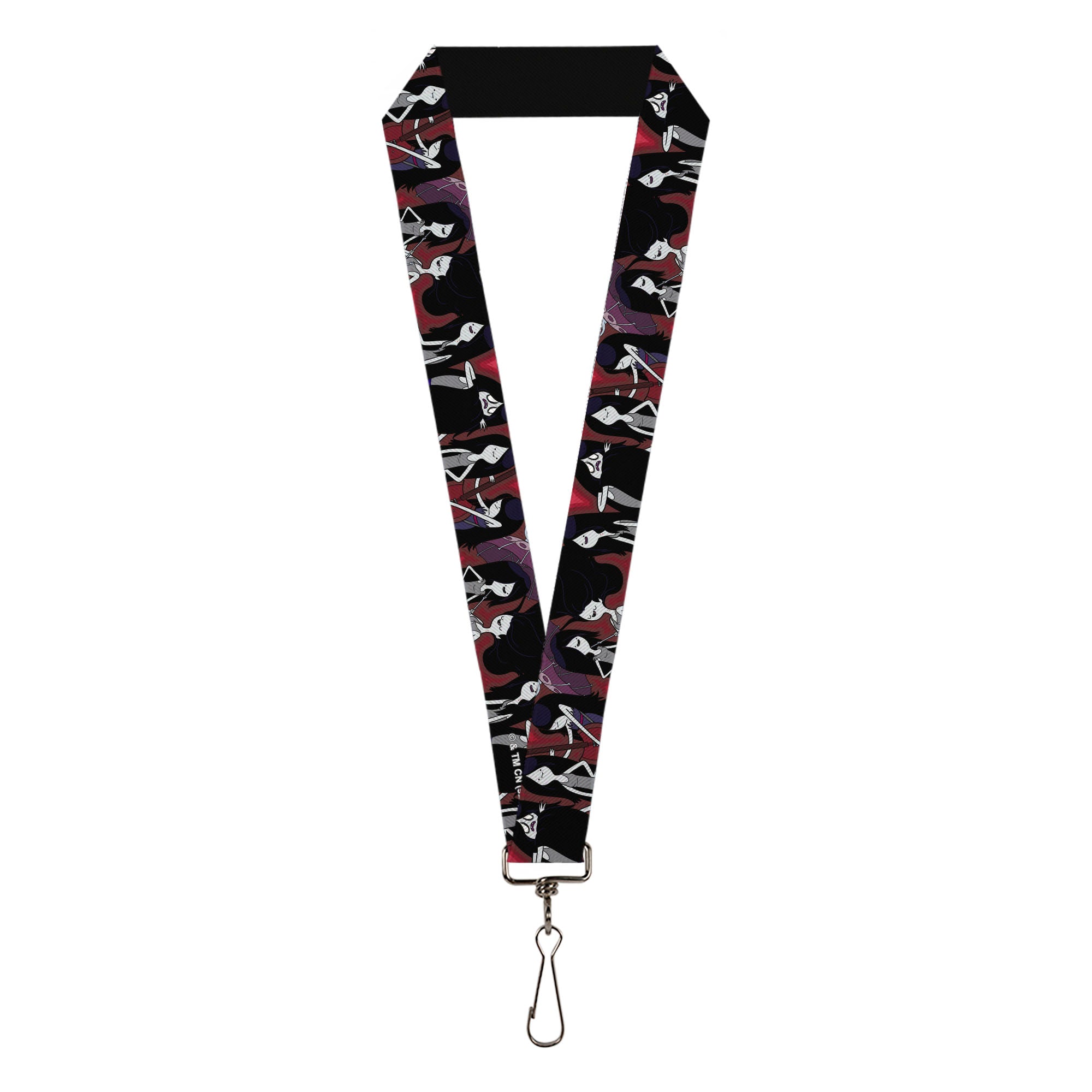 Lanyard - 1.0" - Adventure Time Marceline Poses Collage Reds – Buckle-Down