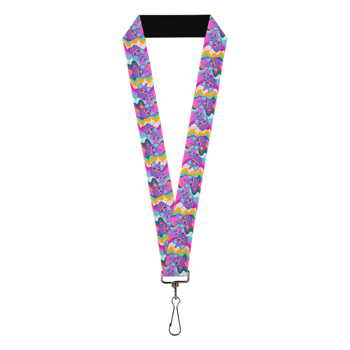 Lanyard - 1.0" - Furby Purple Dancing Pose Collage Multi Color — Buckle ...