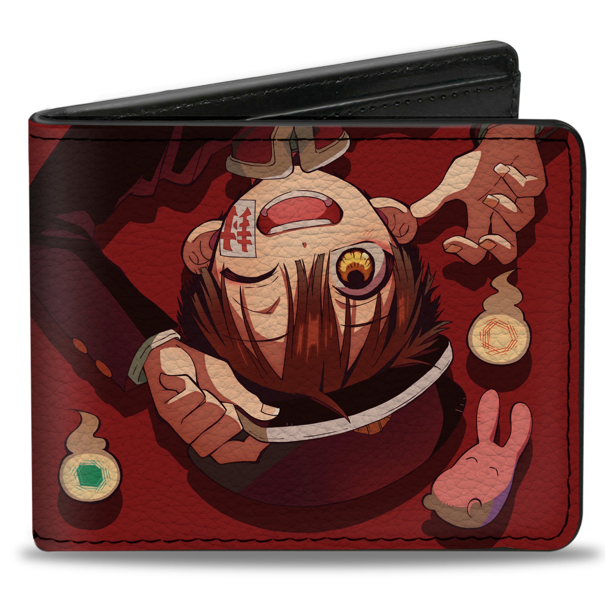 Bi-Fold Wallet - AFTER-SCHOOL HANAKO-KUN Hanako Flip Pose with Mokke a ...