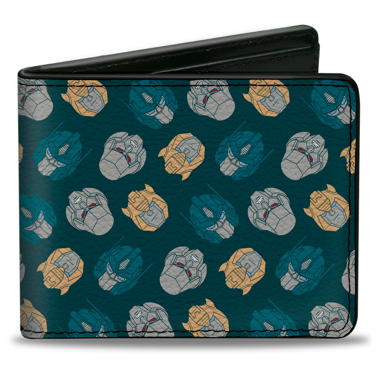 Bi-Fold Wallet - Transformers BumbleBee Optimus Prime and Megatron Hea ...