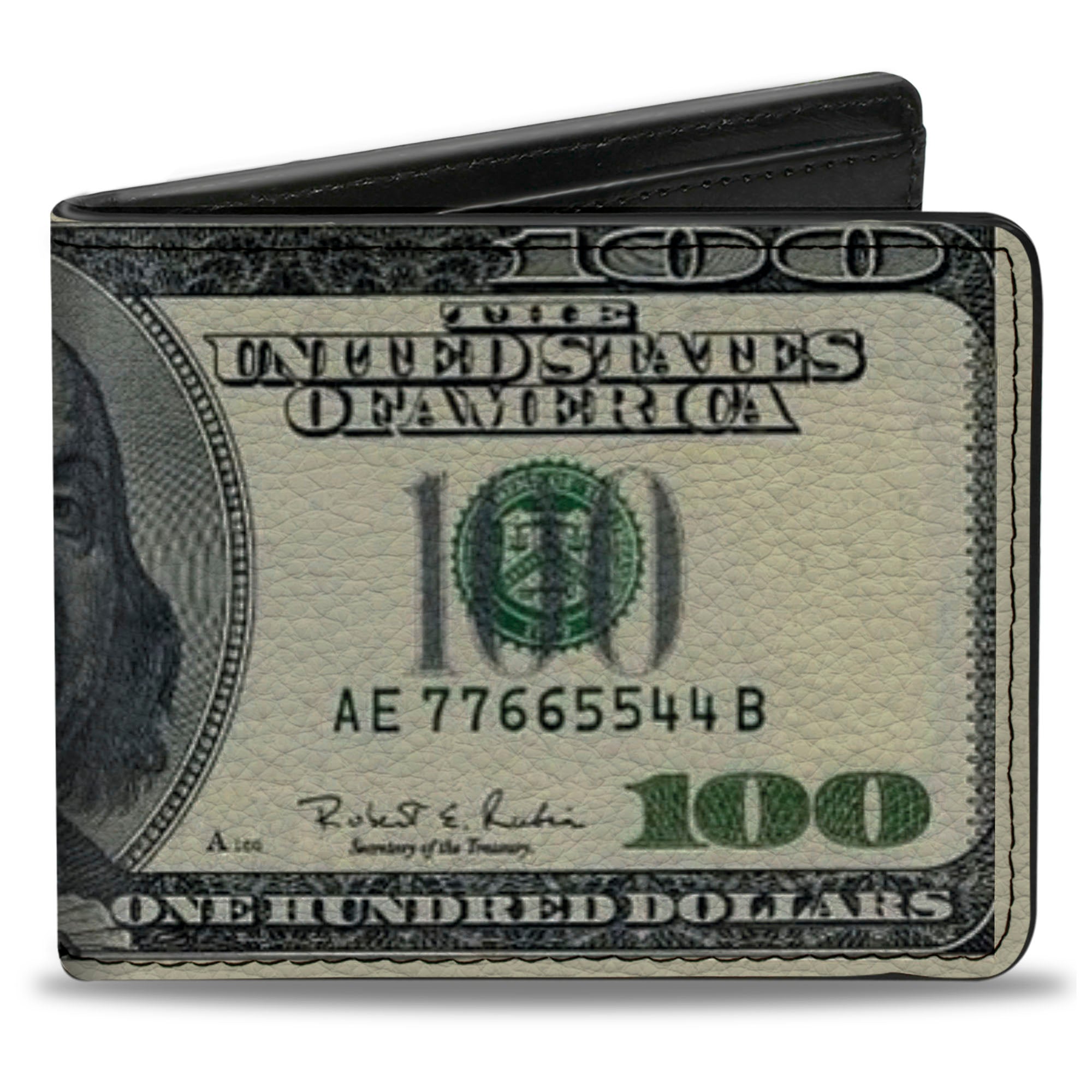Bi-Fold Wallet - 100 Dollar Bills – Buckle-Down