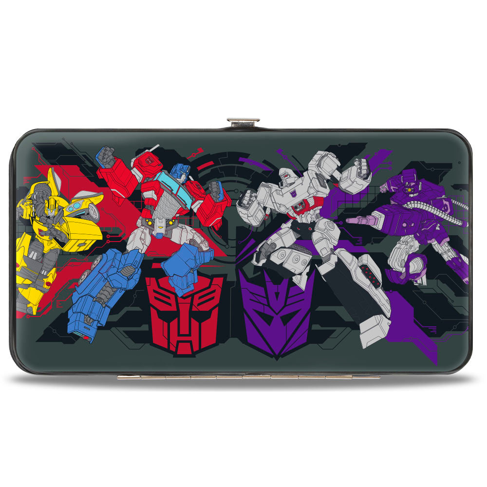 Hinged Wallet - Transformers Autobots Versus Decepticons Action Poses ...