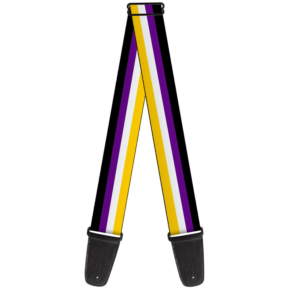 Guitar Strap - Flag Non-Binary Stripe — Buckle-Down
