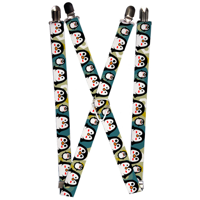 1 Inch Wide Suspenders Buckle-Down Suspender - Dead Men Tattoo Design 1 ...
