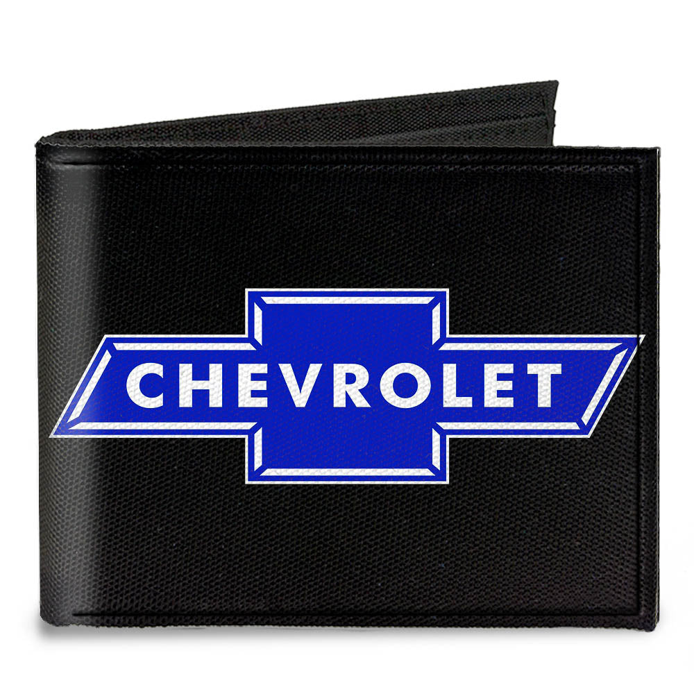 Canvas Bi-Fold Wallet - Chevy Bowtie Logo CENTERED — Buckle-Down