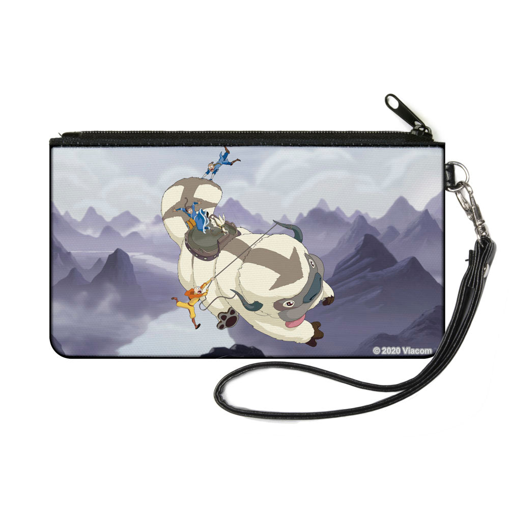 Canvas Zipper Wallet - SMALL - Avatar the Last Airbender Appa Carrying ...